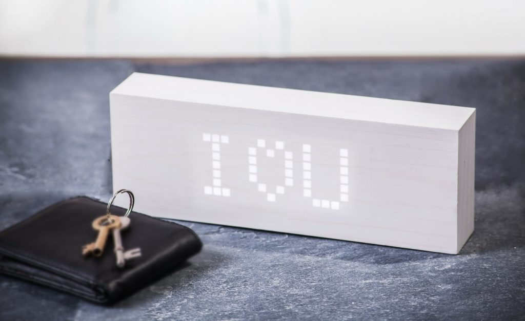 Gingko » Cube Click Clock