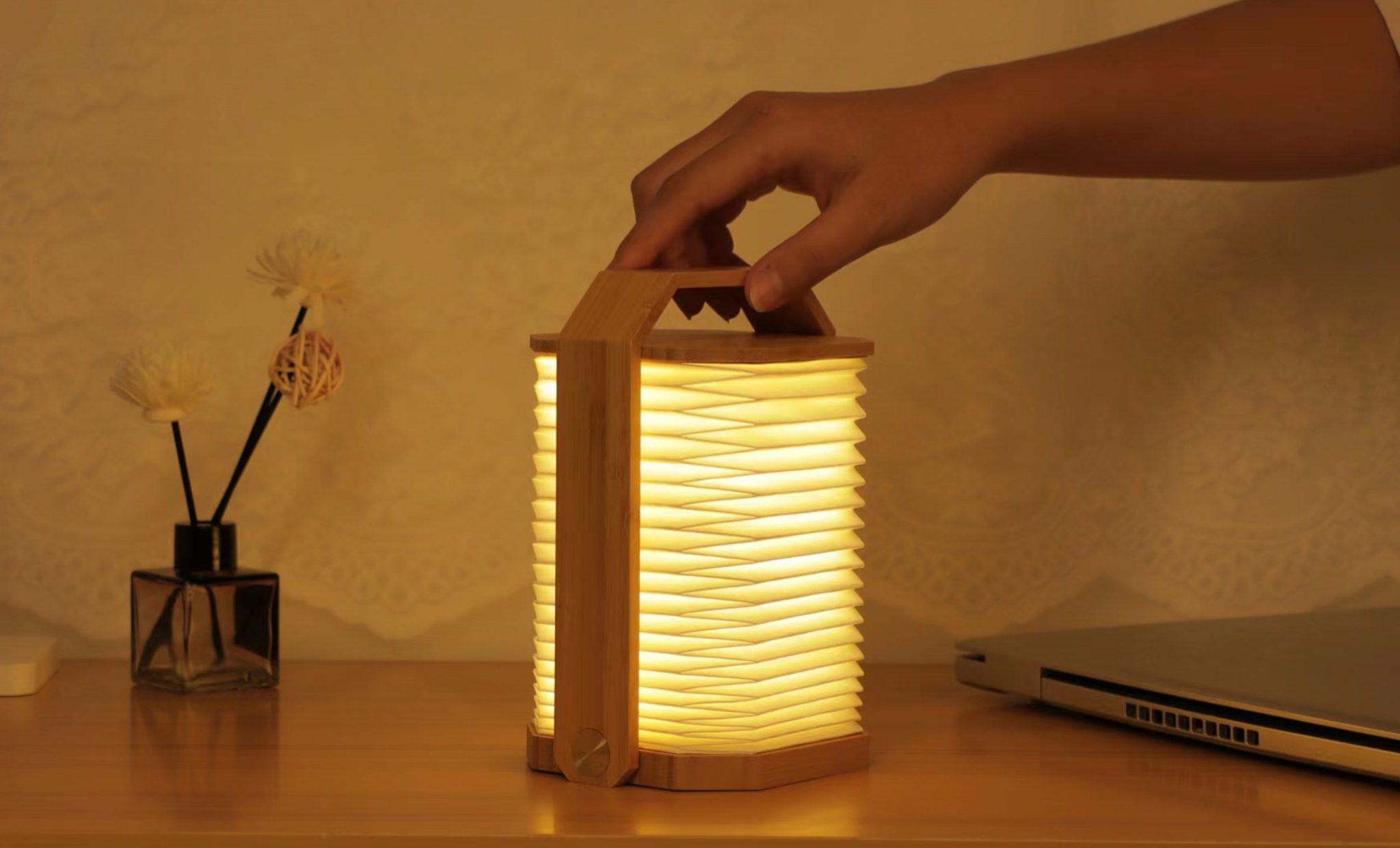 Gingko » Smart Origami Lamp