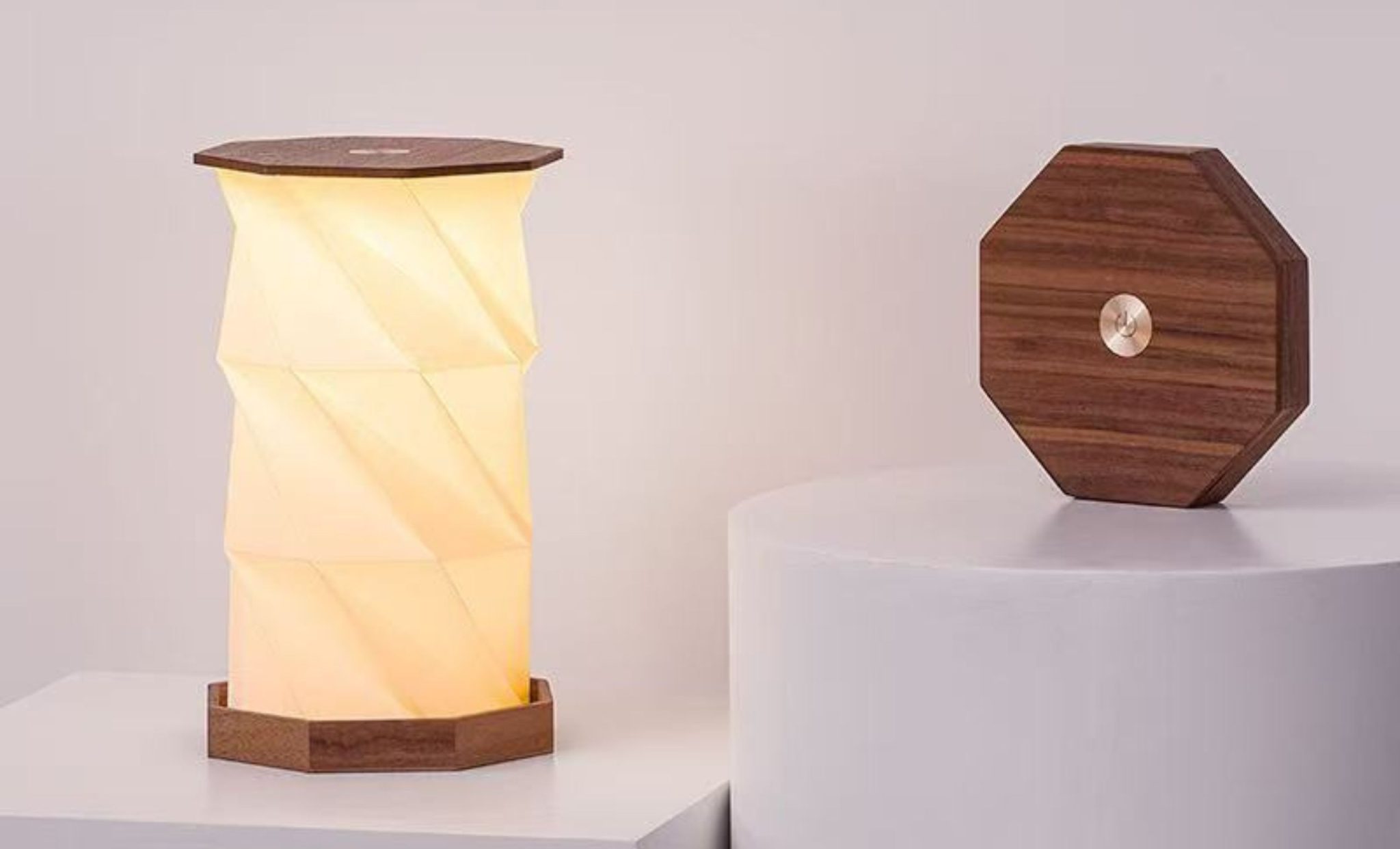 Gingko » Twist Hexagon Lamp