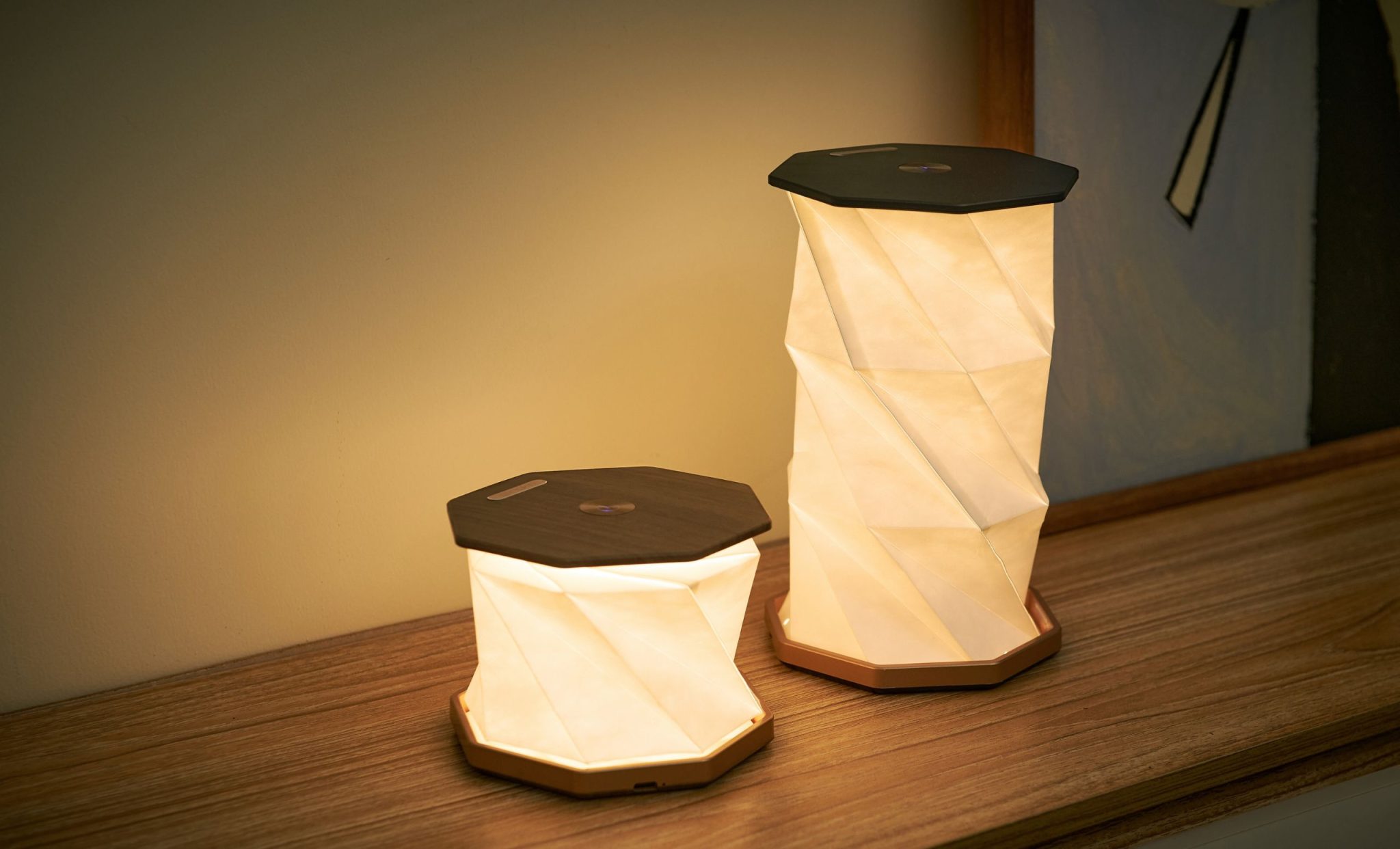Gingko » Twist Hexagon Lamp