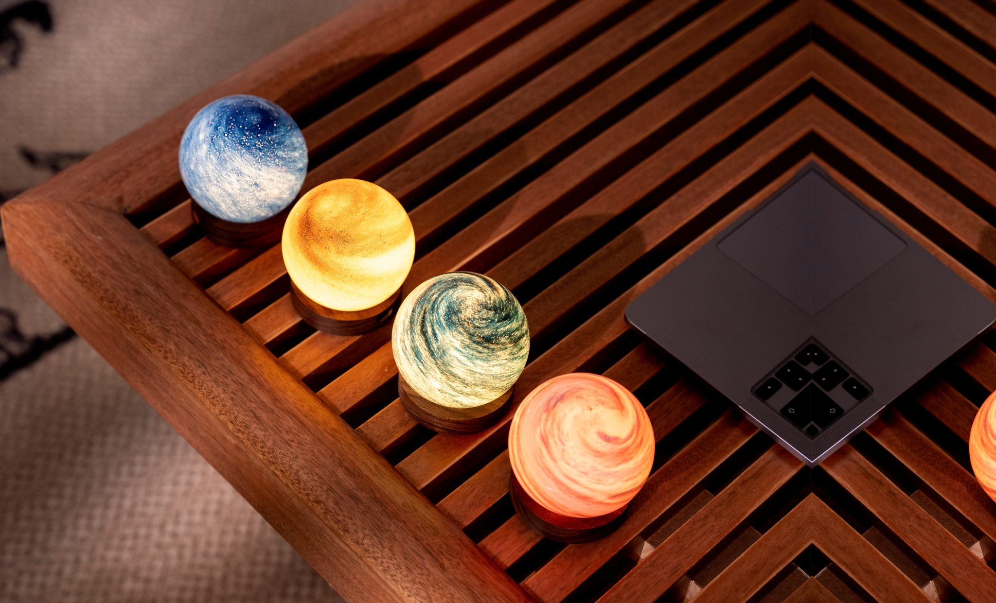 Gingko » Amber Crystal Light