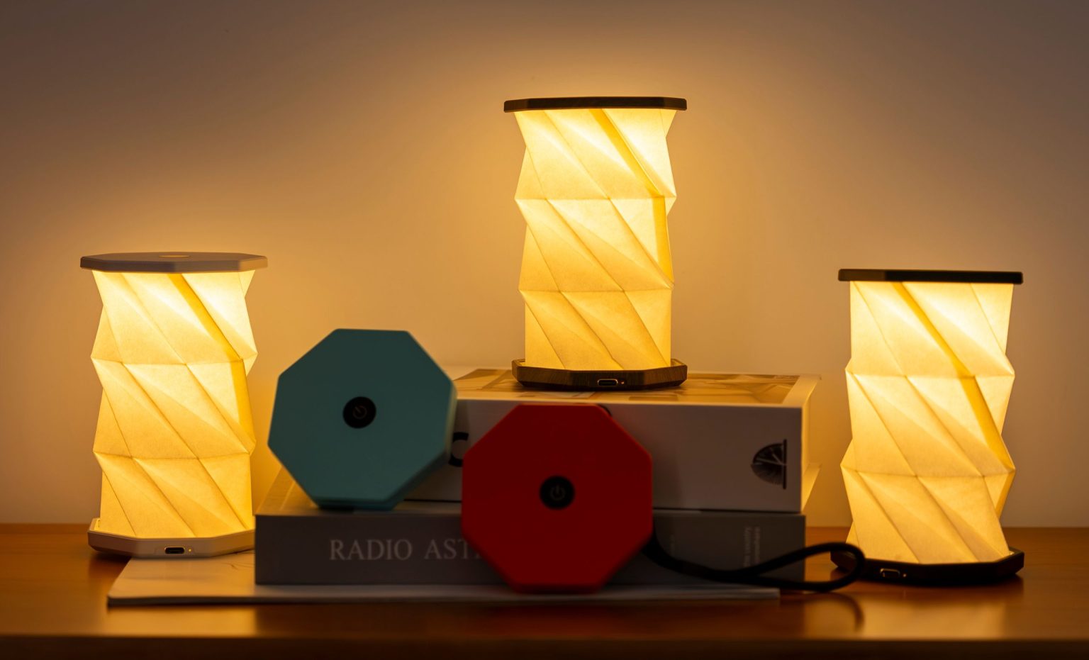 Gingko » Mini Hexagon Twist Lamp